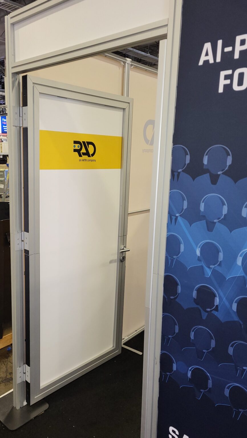 Portable conference room doors